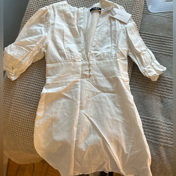 Zara | Dresses | Opt Womens White Mini Dress | Poshmark